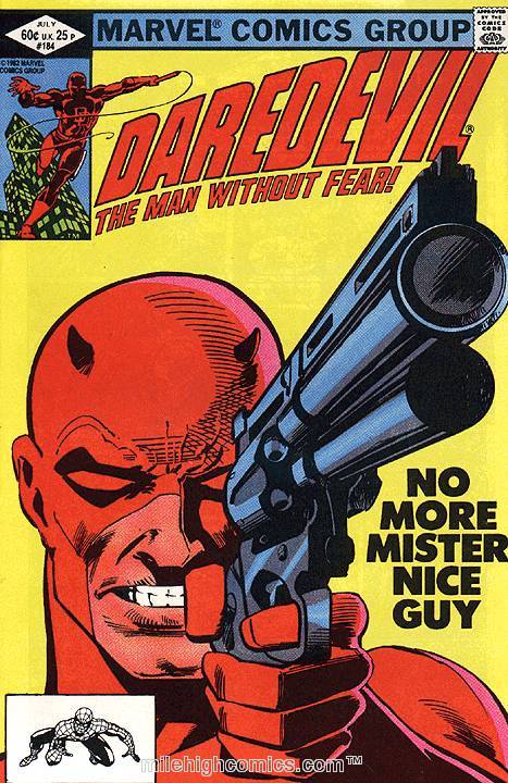 Great Covers – DAREDEVIL #184 – The Tom Brevoort Experience