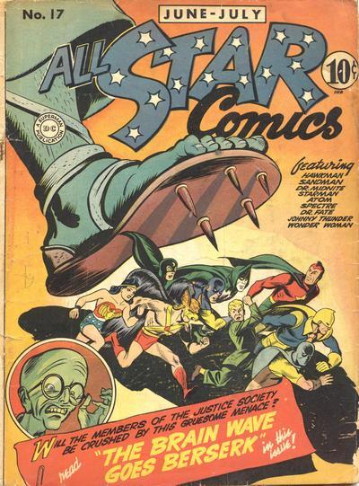Great Covers – ALL STAR COMICS #17 – The Tom Brevoort Experience