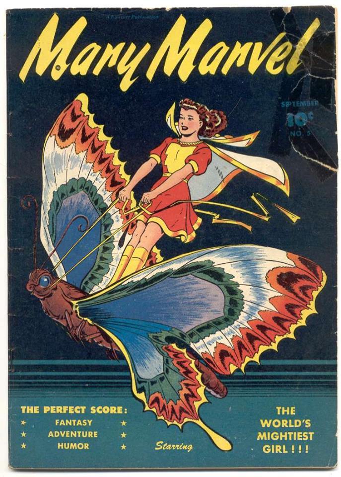 Great Covers – MARY MARVEL #5 – The Tom Brevoort Experience