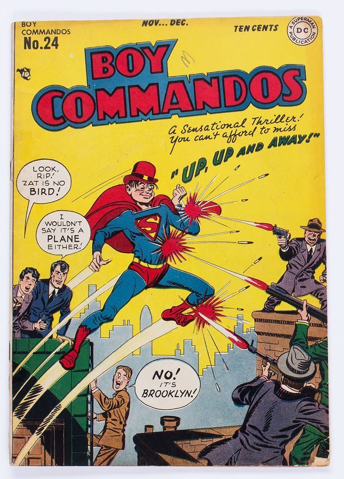 Great Covers – BOY COMMANDOS #24 – The Tom Brevoort Experience