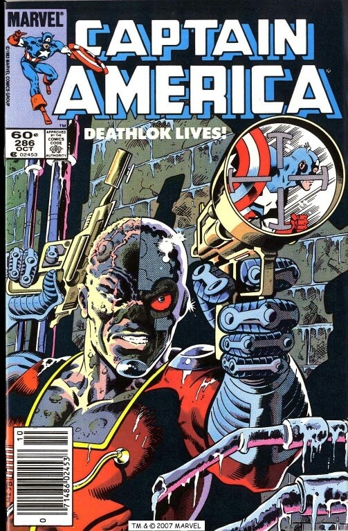 Great Covers – CAPTAIN AMERICA #286 – The Tom Brevoort Experience