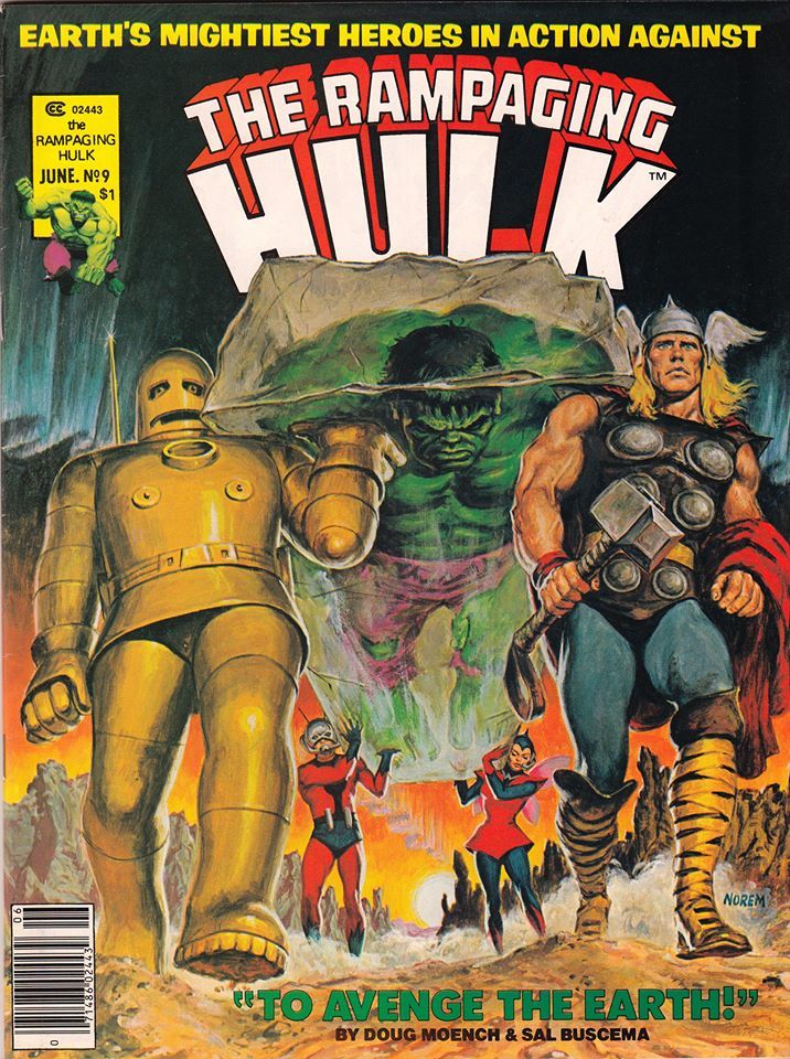 Great Covers – THE RAMPAGING HULK #9 – The Tom Brevoort Experience