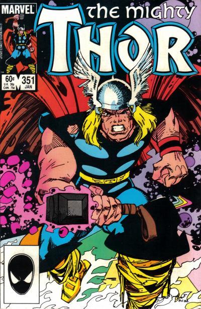 Great Covers – THOR #351 – The Tom Brevoort Experience