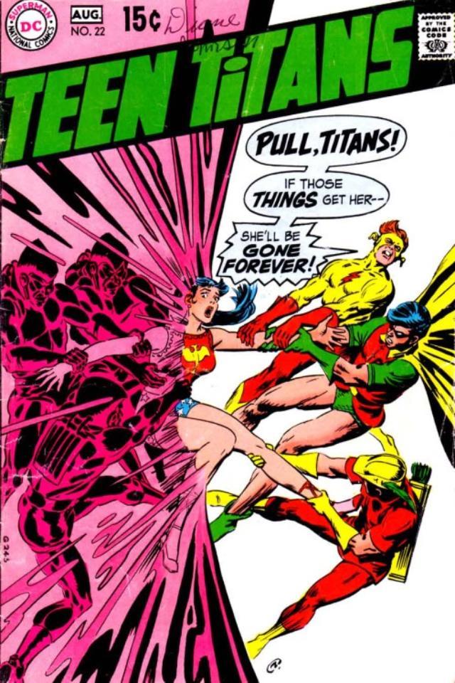 Great Covers – TEEN TITANS #22 – The Tom Brevoort Experience