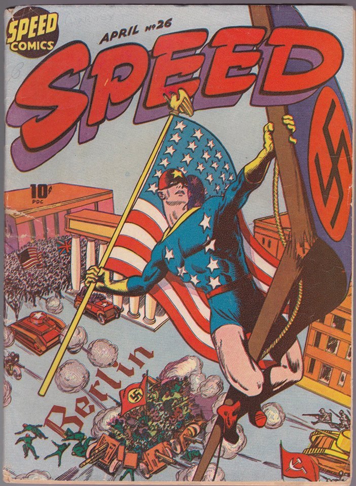 Great Covers – SPEED COMICS #26 – The Tom Brevoort Experience