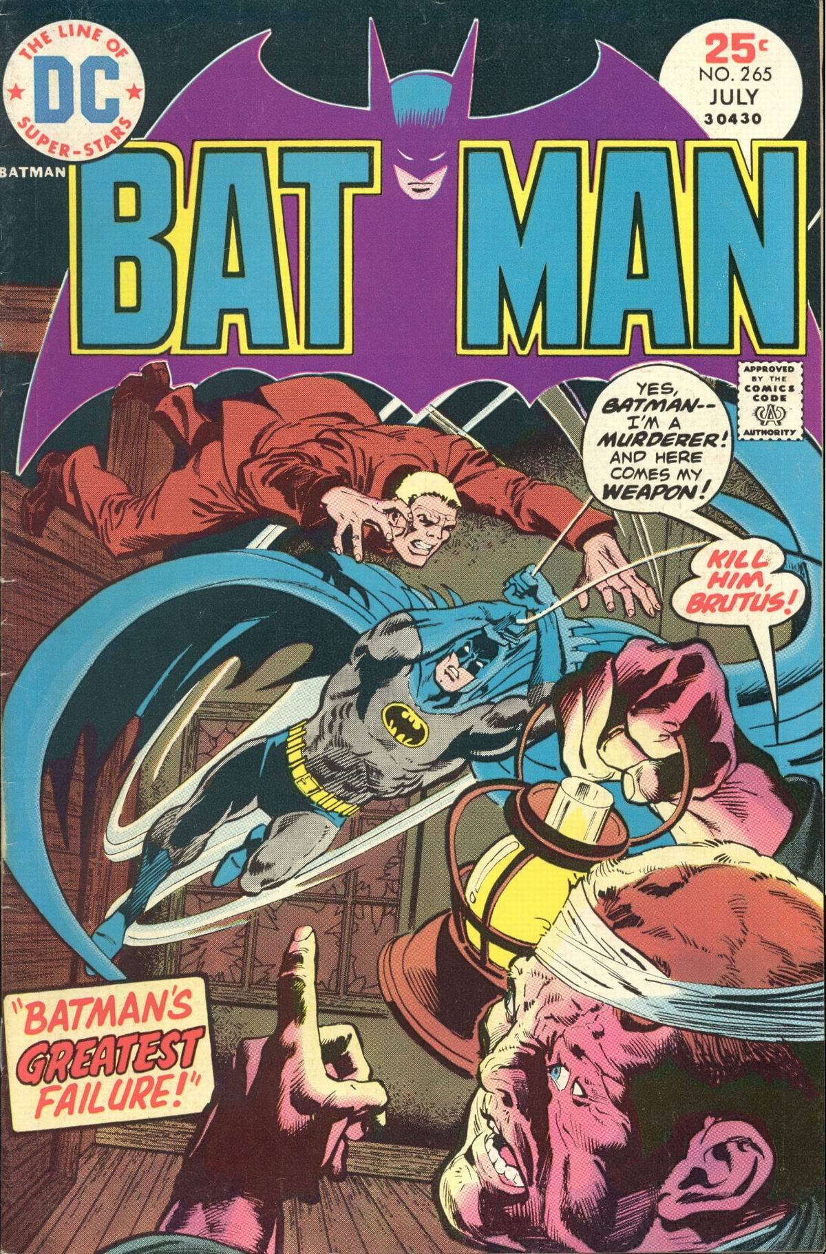 BHOC: BATMAN #265 – The Tom Brevoort Experience