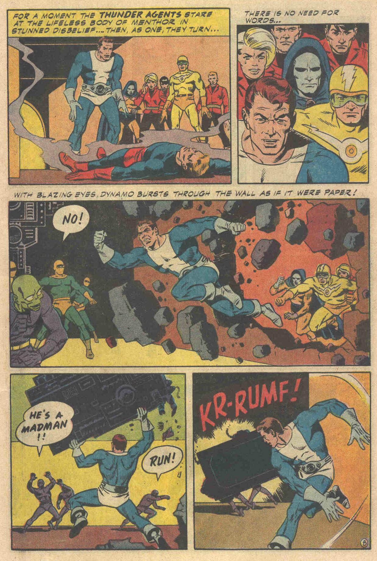 The Death of Menthor – The Tom Brevoort Experience