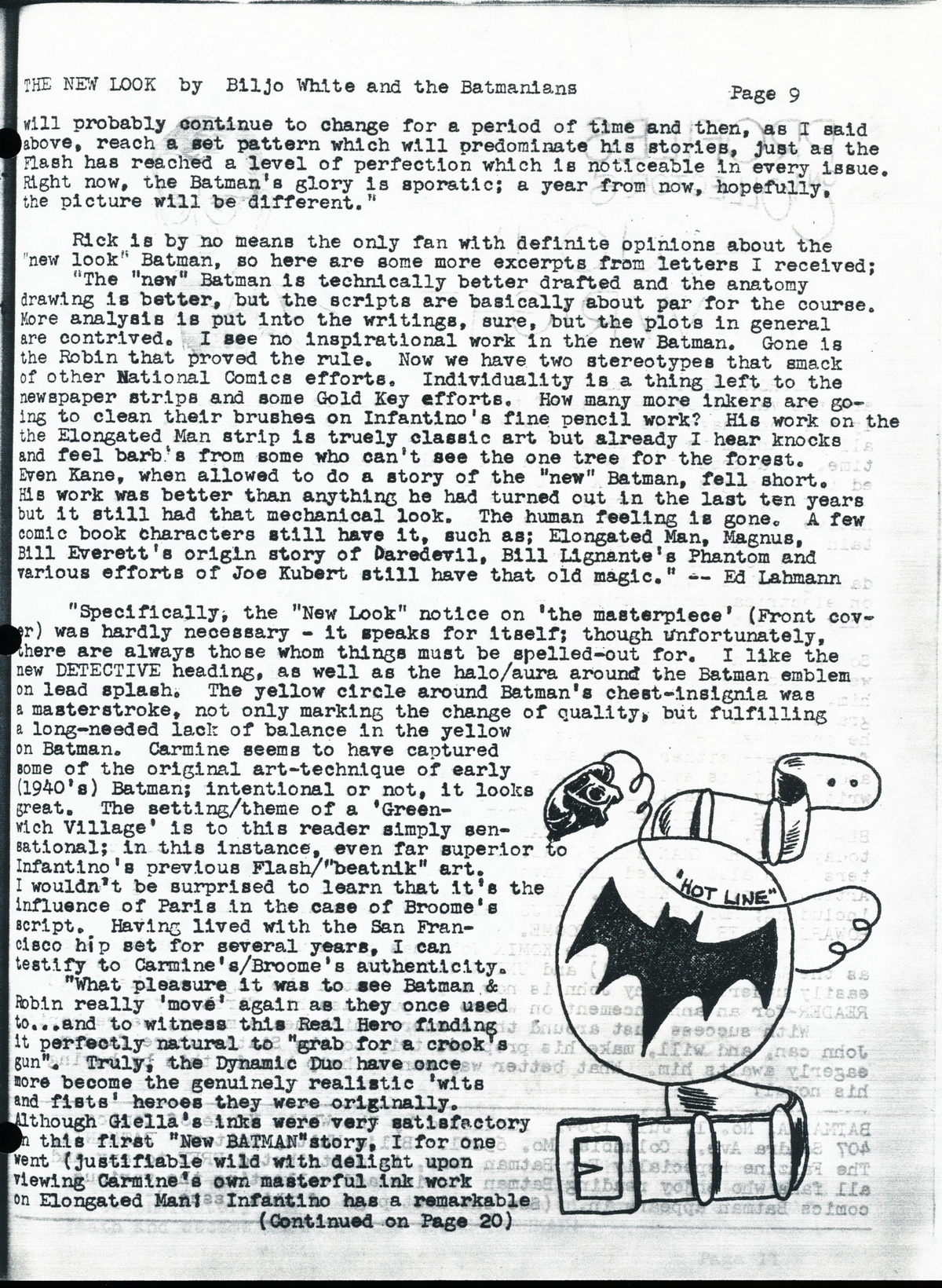 Batmania #1 – The Tom Brevoort Experience