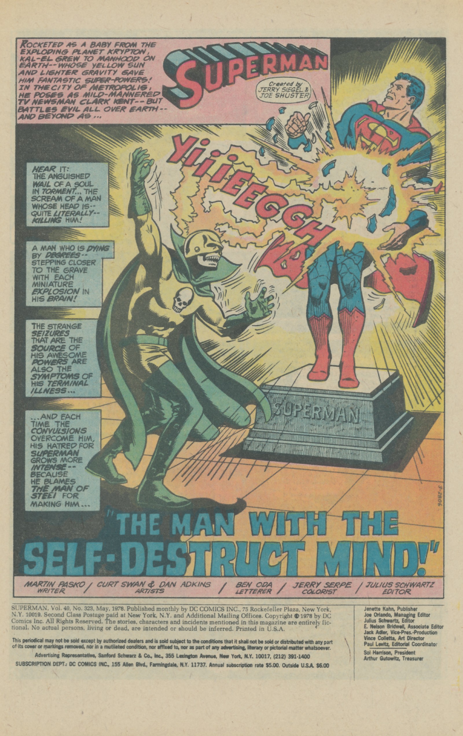 BHOC: SUPERMAN #323 – The Tom Brevoort Experience