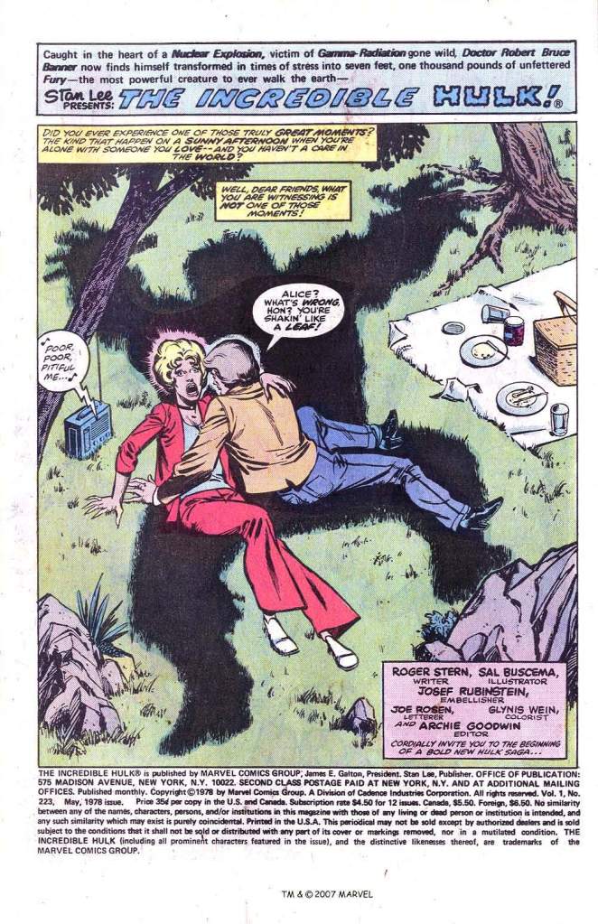 BHOC: INCREDIBLE HULK #223 – The Tom Brevoort Experience