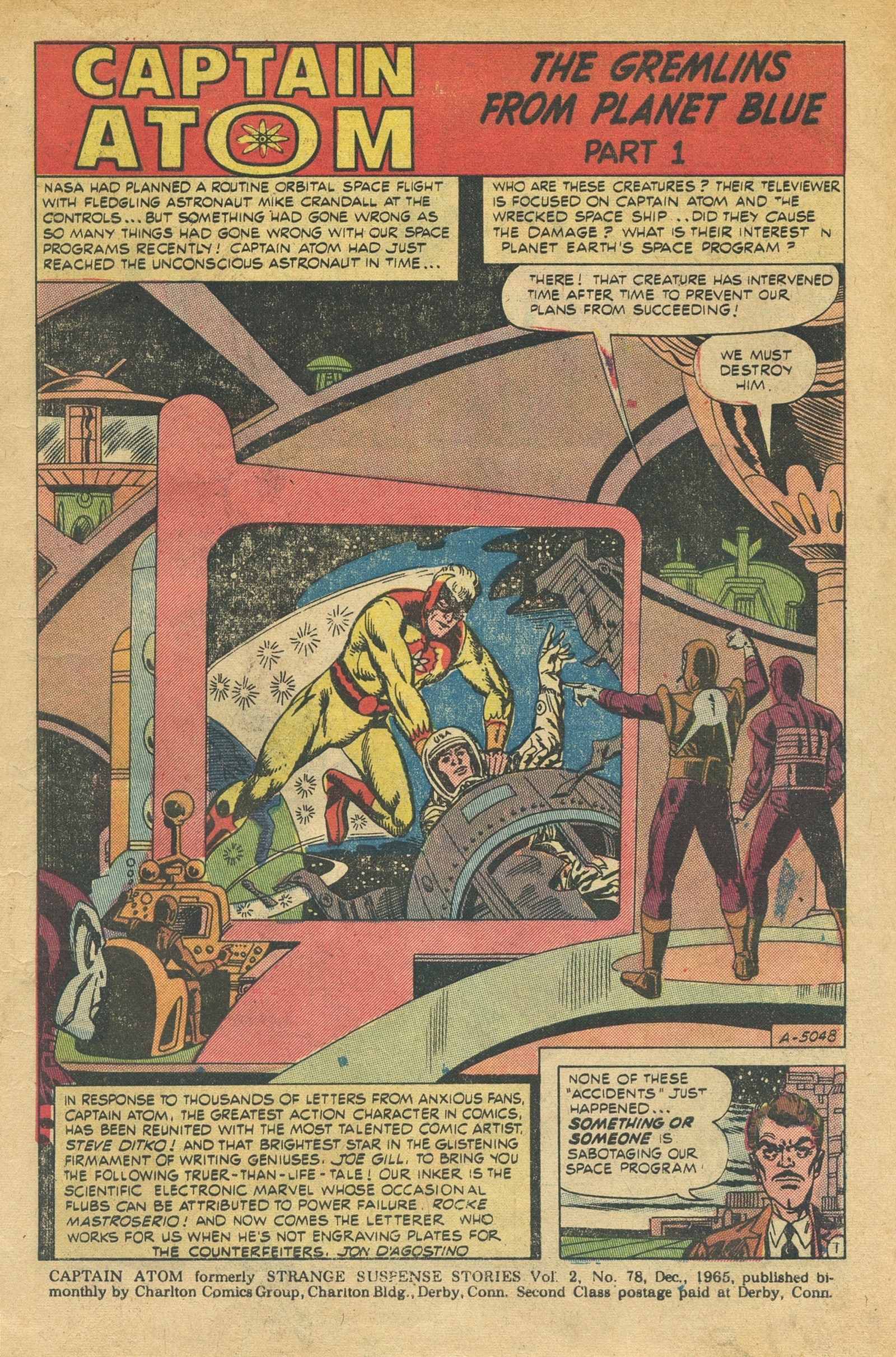 The First New Captain Atom Story – The Tom Brevoort Experience