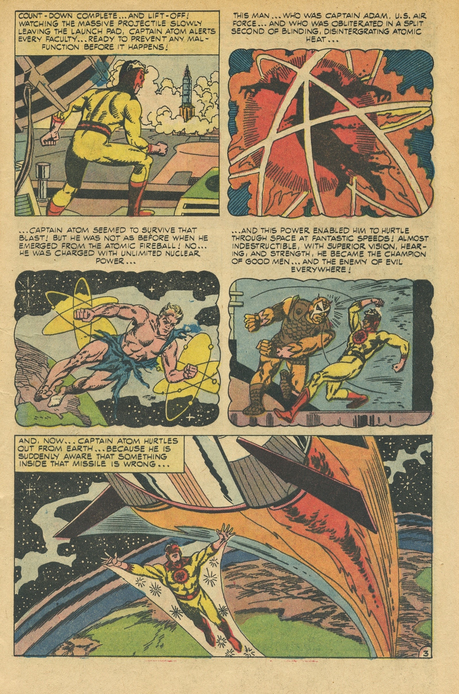 The First New Captain Atom Story – The Tom Brevoort Experience