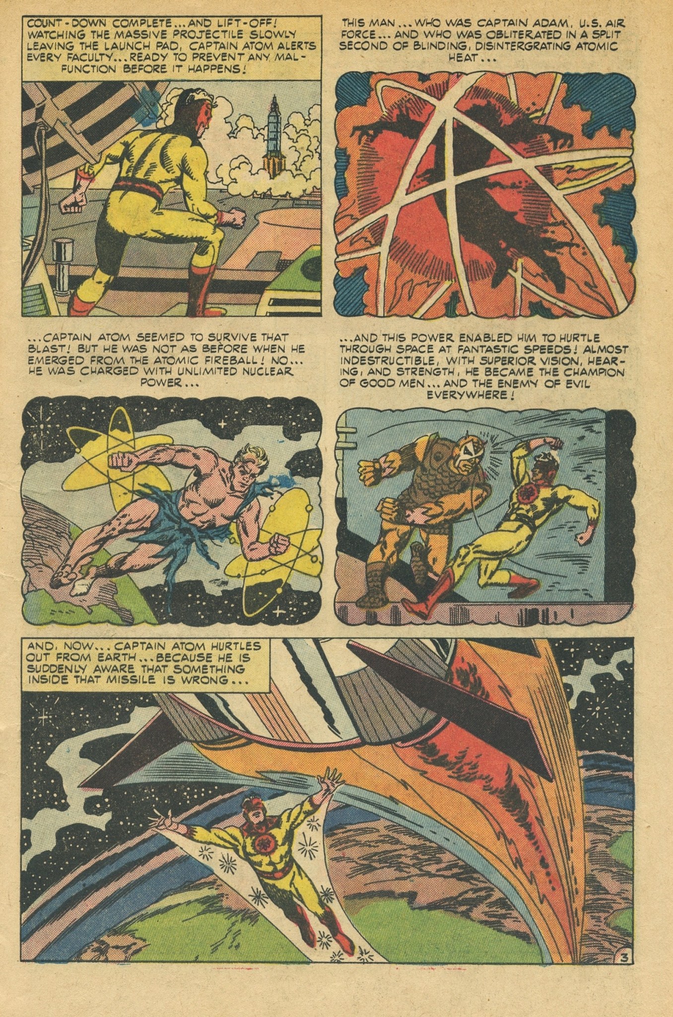 The First New Captain Atom Story – The Tom Brevoort Experience