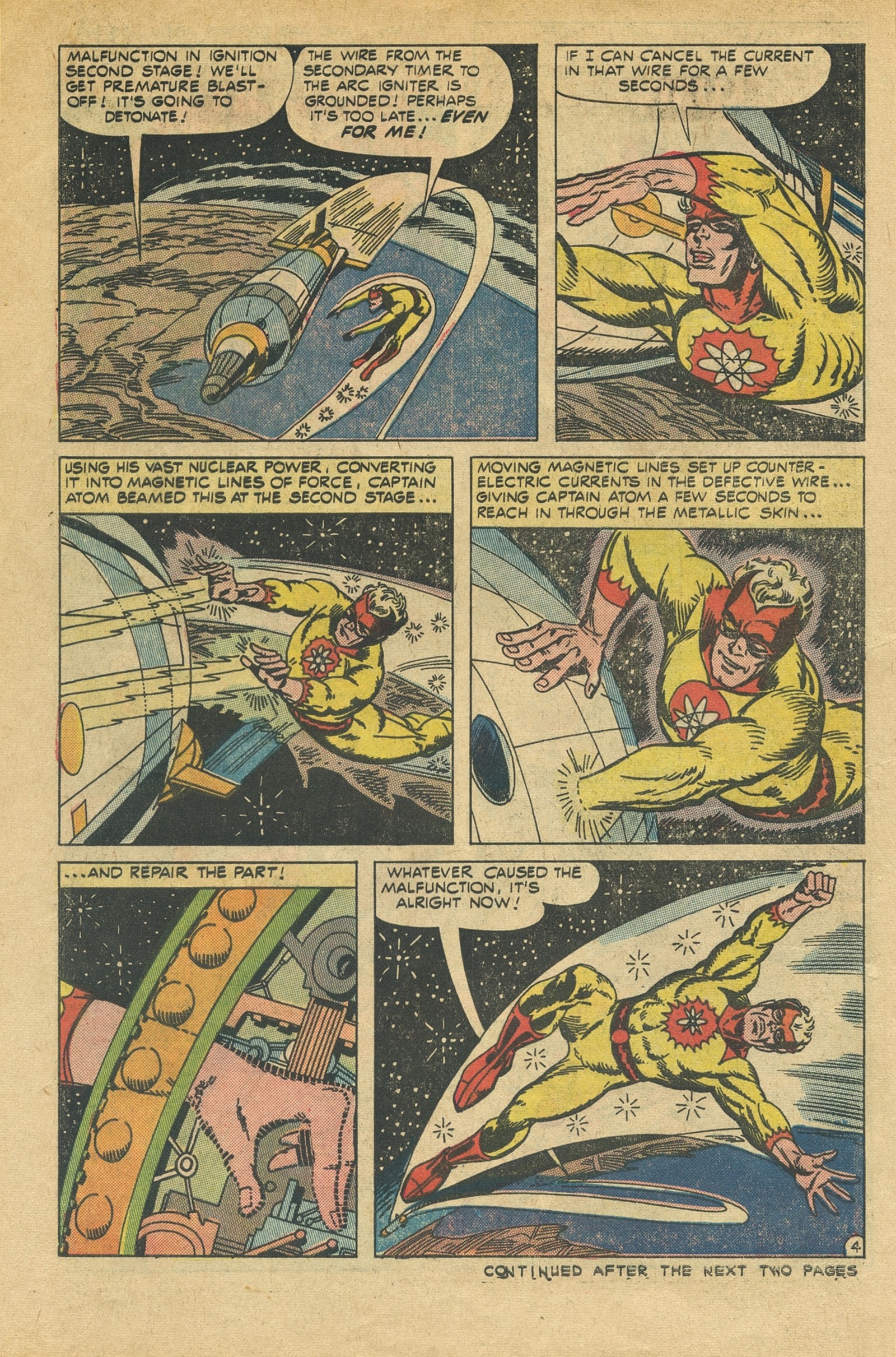 The First New Captain Atom Story – The Tom Brevoort Experience