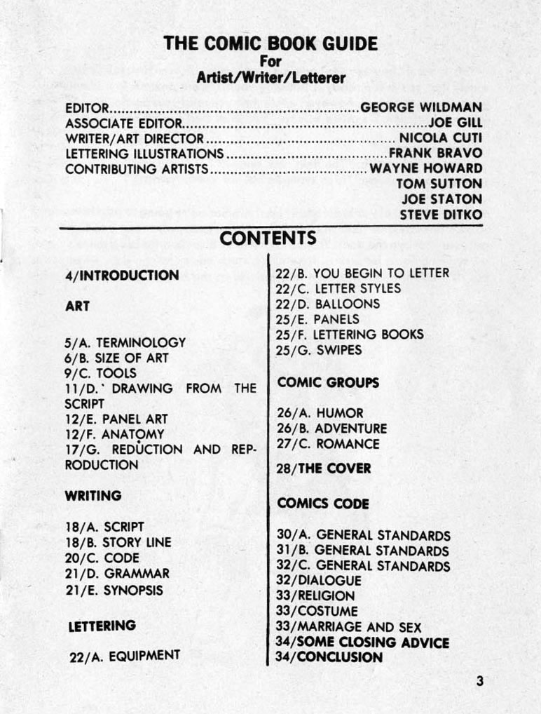 The Comic Book Guide For The Artist-Writer-Letterer – The Tom Brevoort ...