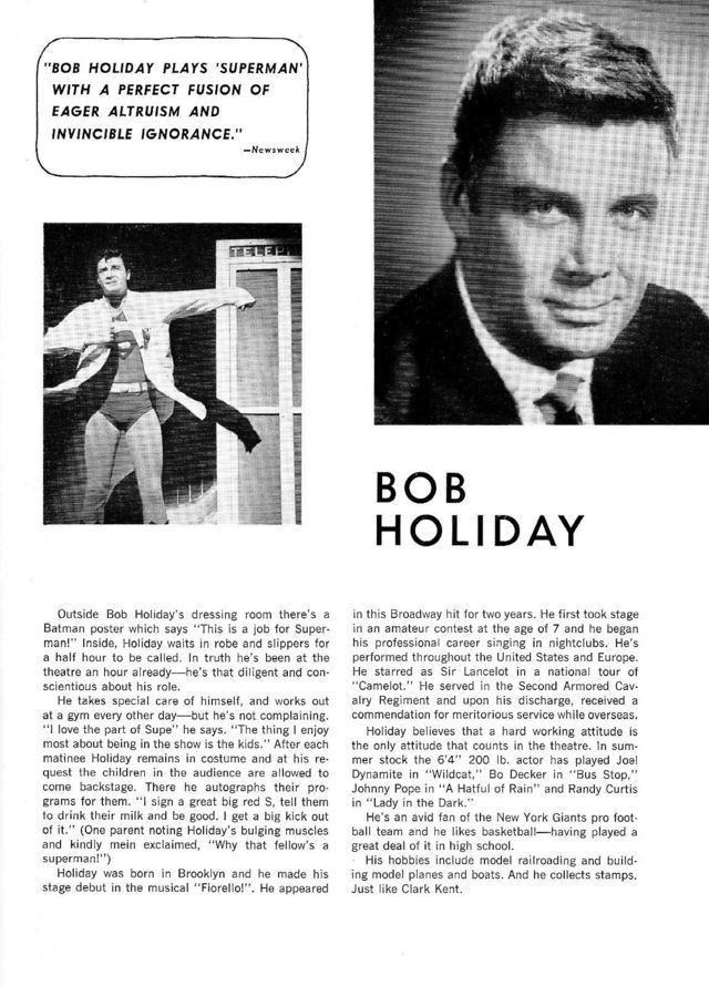 It’s a Bird, It’s a Plane, It’s Superman 1966 Souvenir Program – The ...