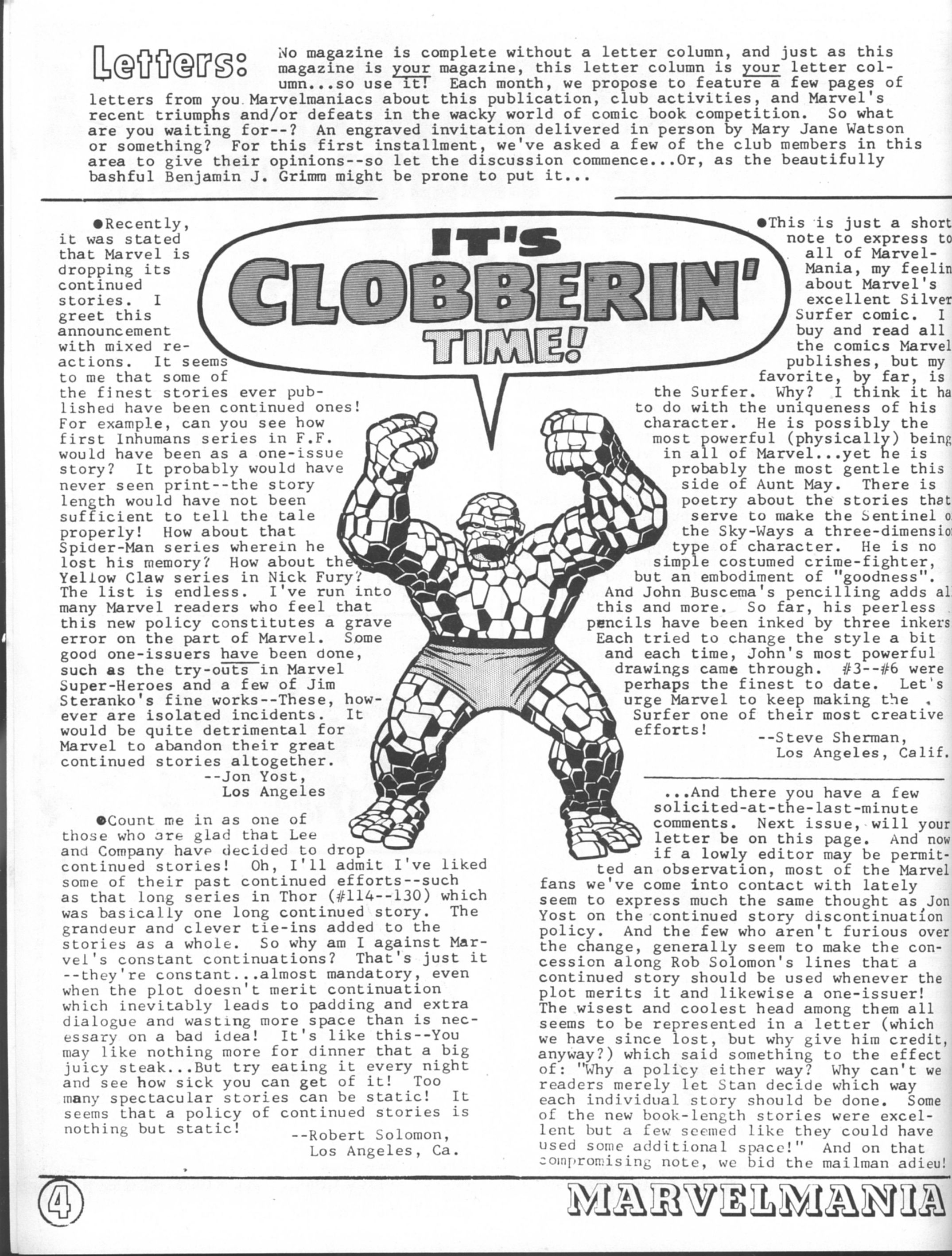 MARVELMANIA Magazine #1 (#0) – The Tom Brevoort Experience