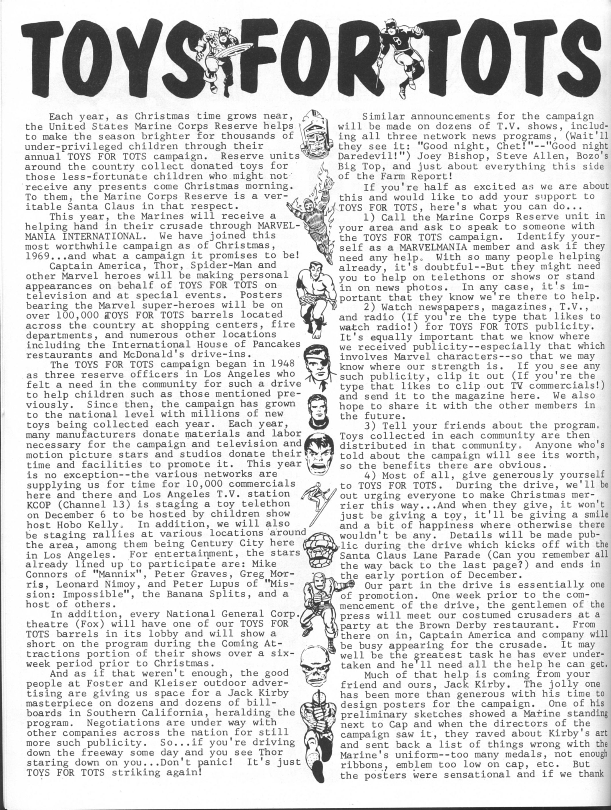 MARVELMANIA Magazine #1 (#0) – The Tom Brevoort Experience