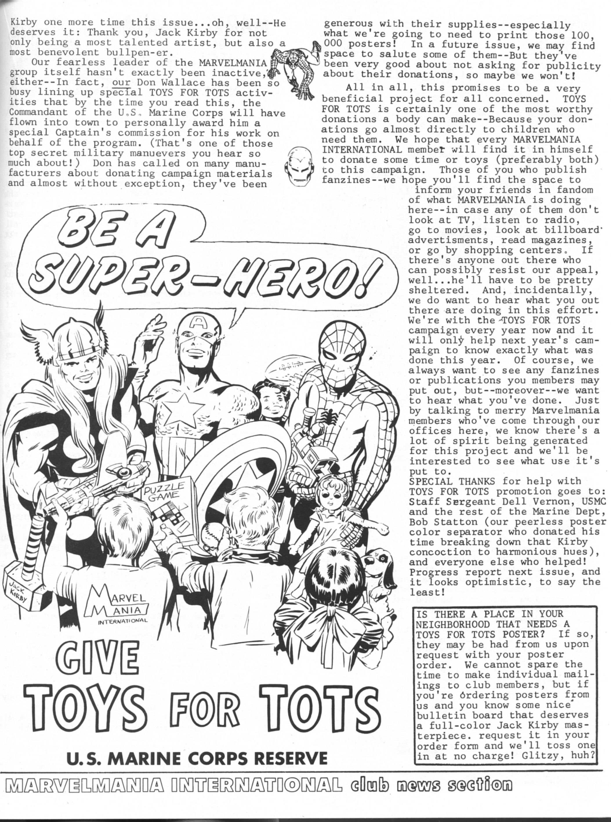 MARVELMANIA Magazine #1 (#0) – The Tom Brevoort Experience