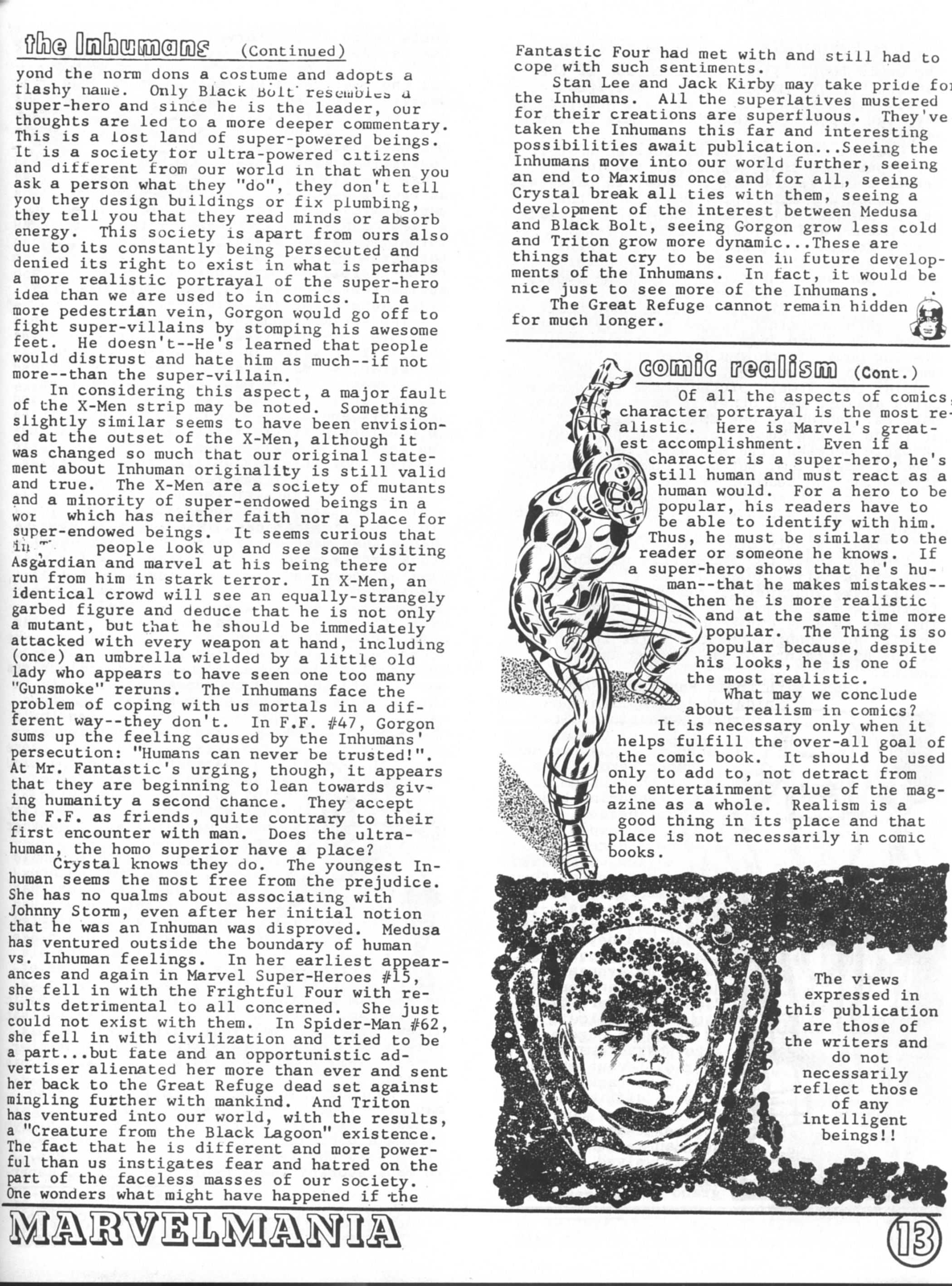 MARVELMANIA Magazine #1 (#0) – The Tom Brevoort Experience