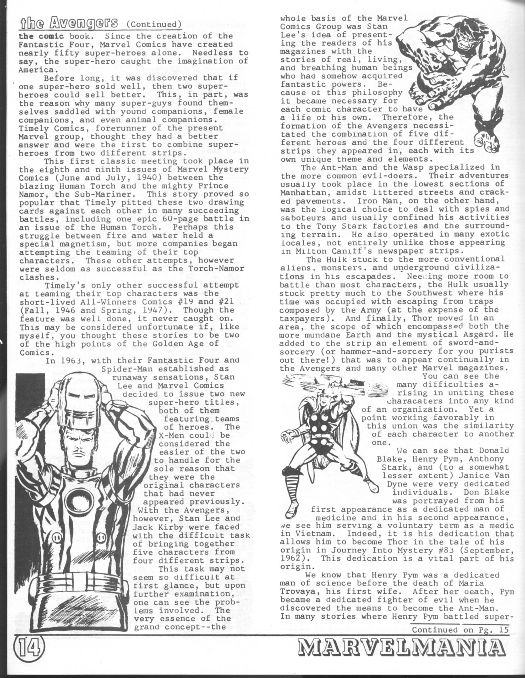 MARVELMANIA Magazine #1 (#0) – The Tom Brevoort Experience