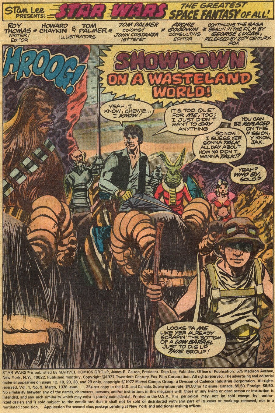 BHOC: STAR WARS #9 – The Tom Brevoort Experience