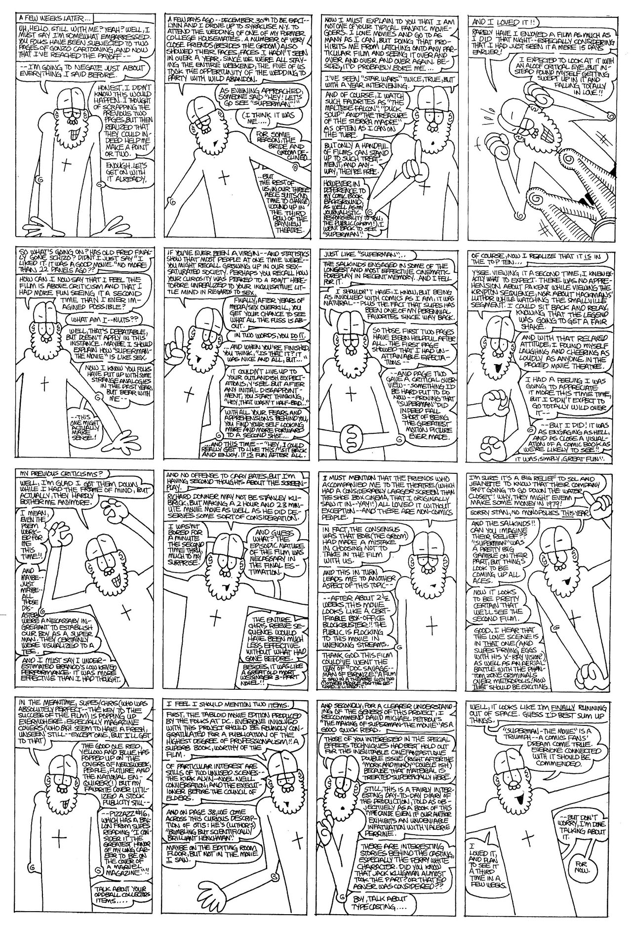 HEMBECK 1980: Fred Hembeck Reviews SUPERMAN: THE MOVIE – The Tom ...