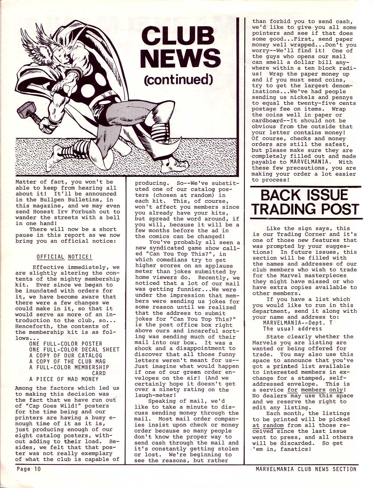 MARVELMANIA Magazine #1 – The Tom Brevoort Experience