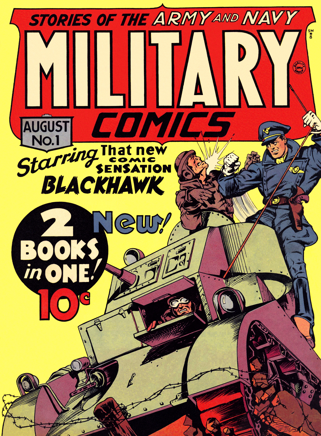 Forgotten Masterpiece: MILITARY COMICS #1 and the Death Patrol – The ...