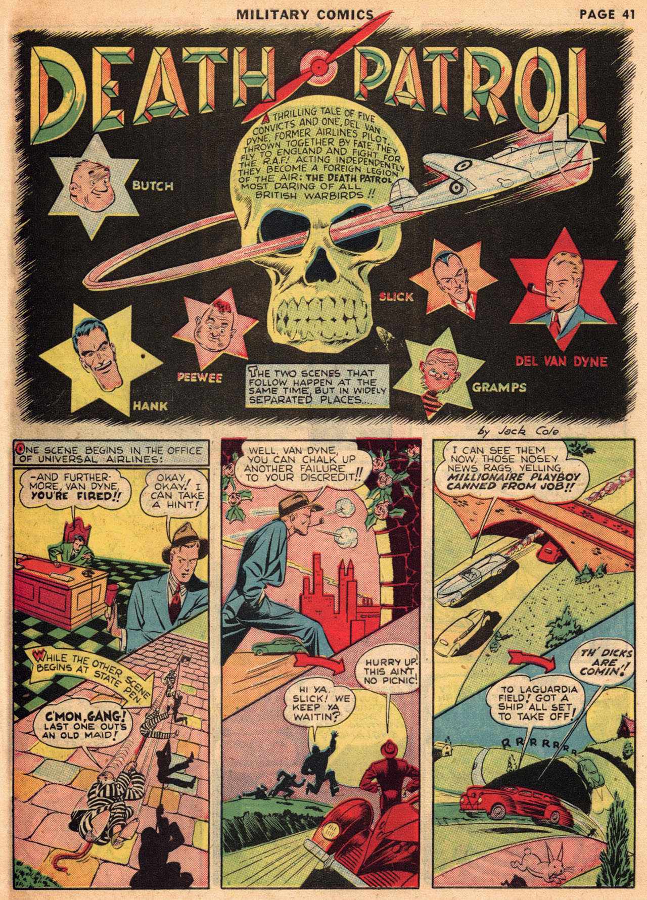 Forgotten Masterpiece: MILITARY COMICS #1 and the Death Patrol – The ...