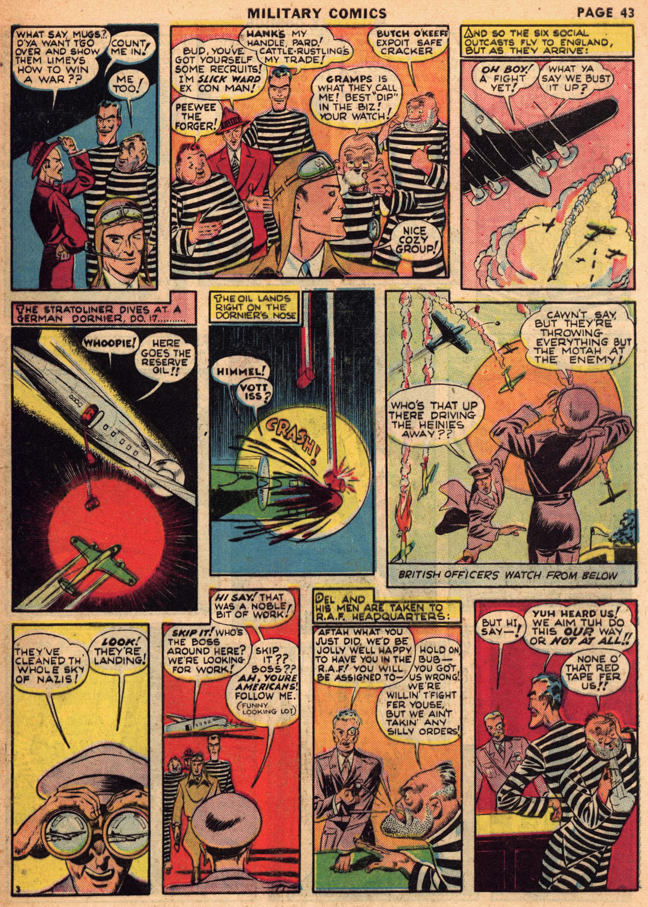 Forgotten Masterpiece: MILITARY COMICS #1 and the Death Patrol – The ...