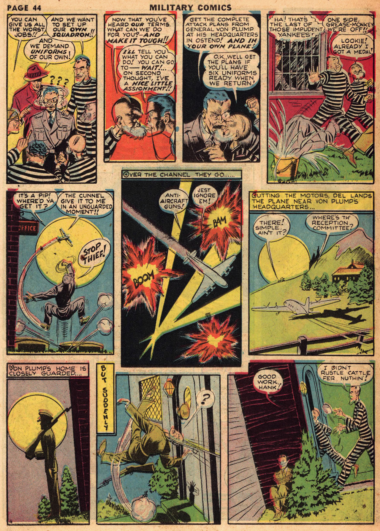 Forgotten Masterpiece: MILITARY COMICS #1 and the Death Patrol – The ...