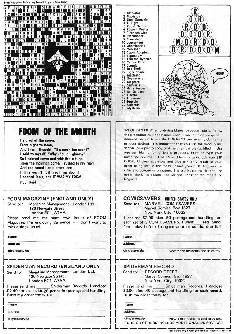 FOOM #2, Part Two – The Tom Brevoort Experience