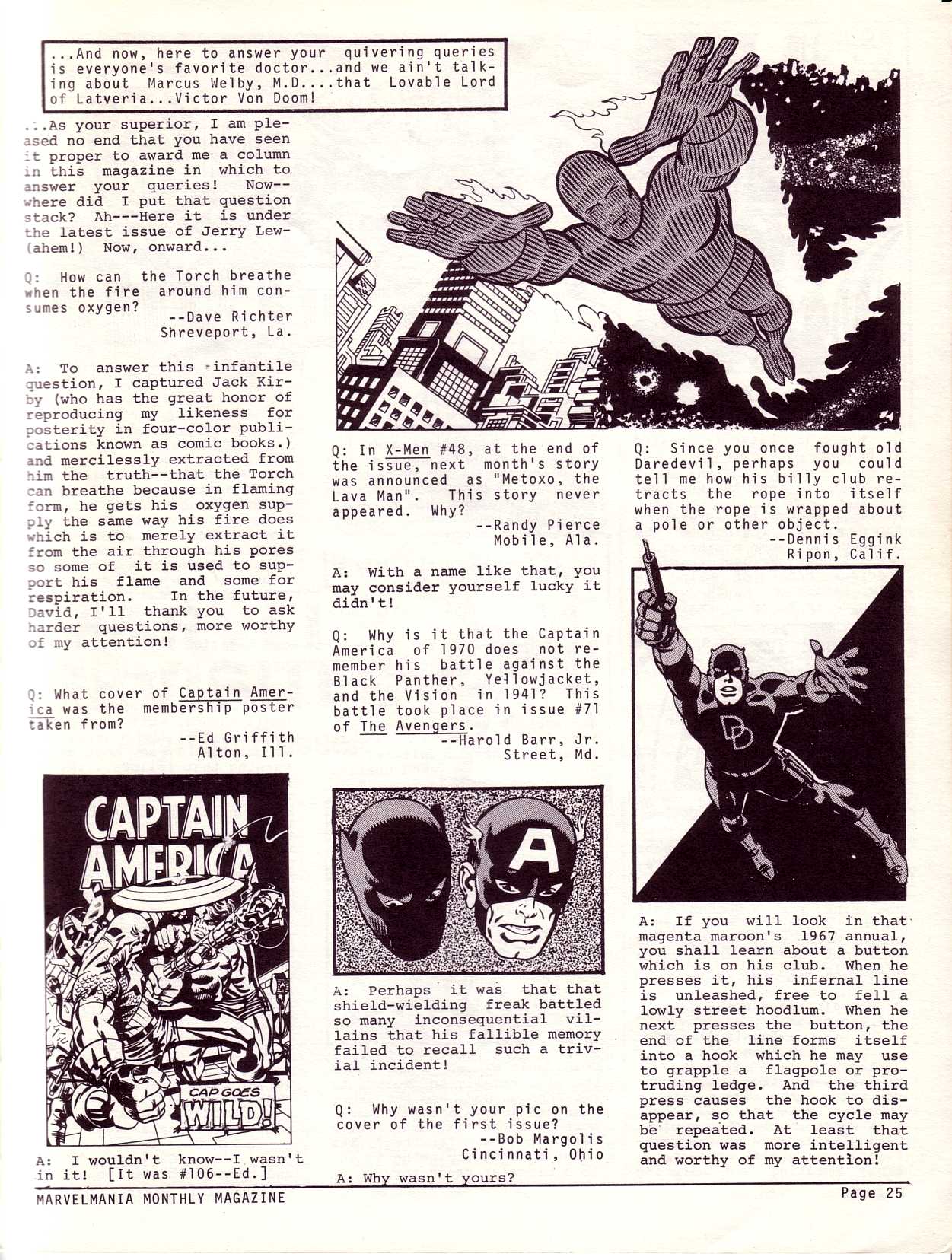 MARVELMANIA Magazine #1, Part Two – The Tom Brevoort Experience