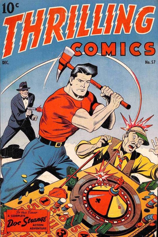 (Not So) Great Covers: THRILLING COMICS #57 – The Tom Brevoort Experience