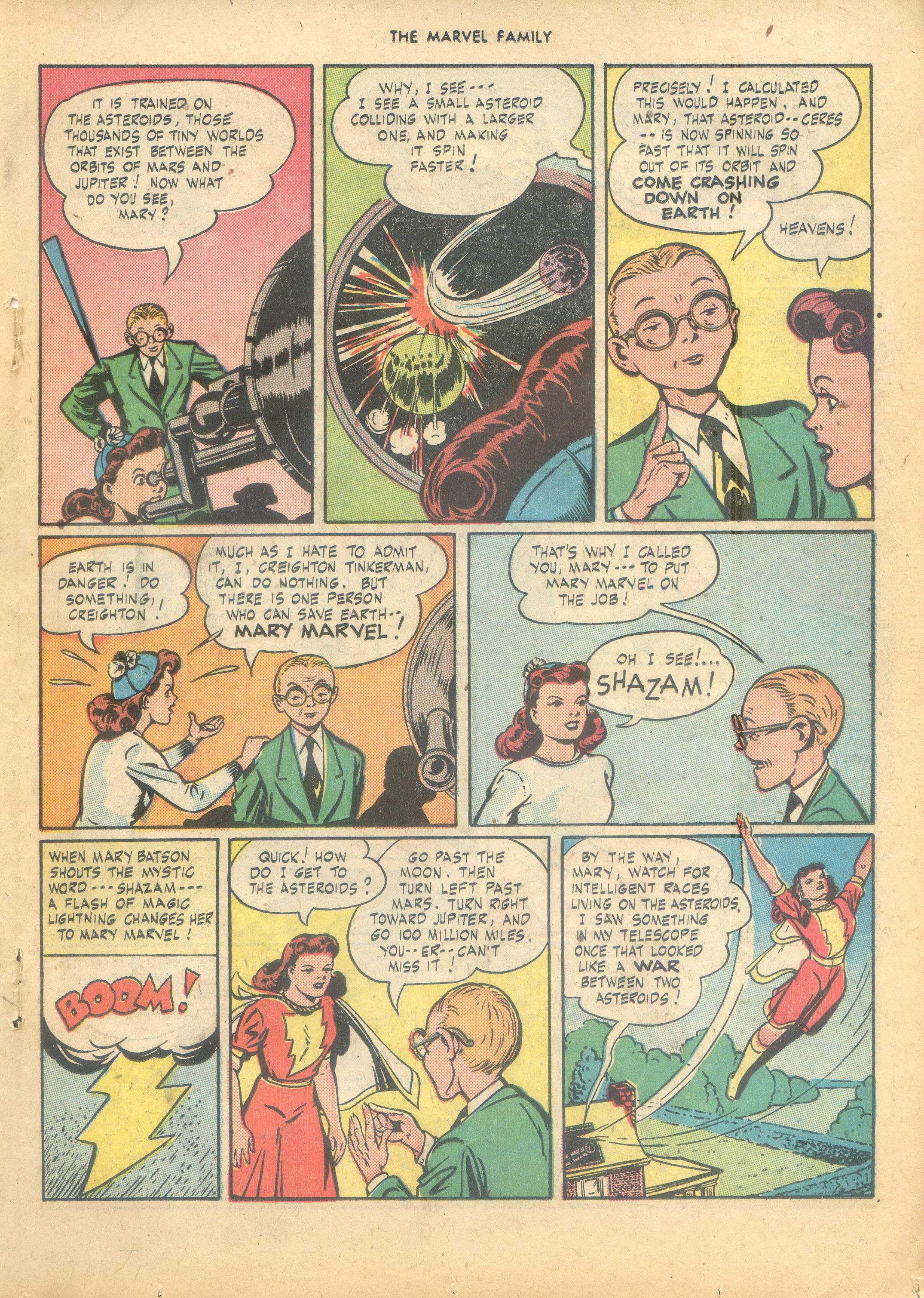 Lost Crossovers: THE MARVEL FAMILY #28 – The Tom Brevoort Experience