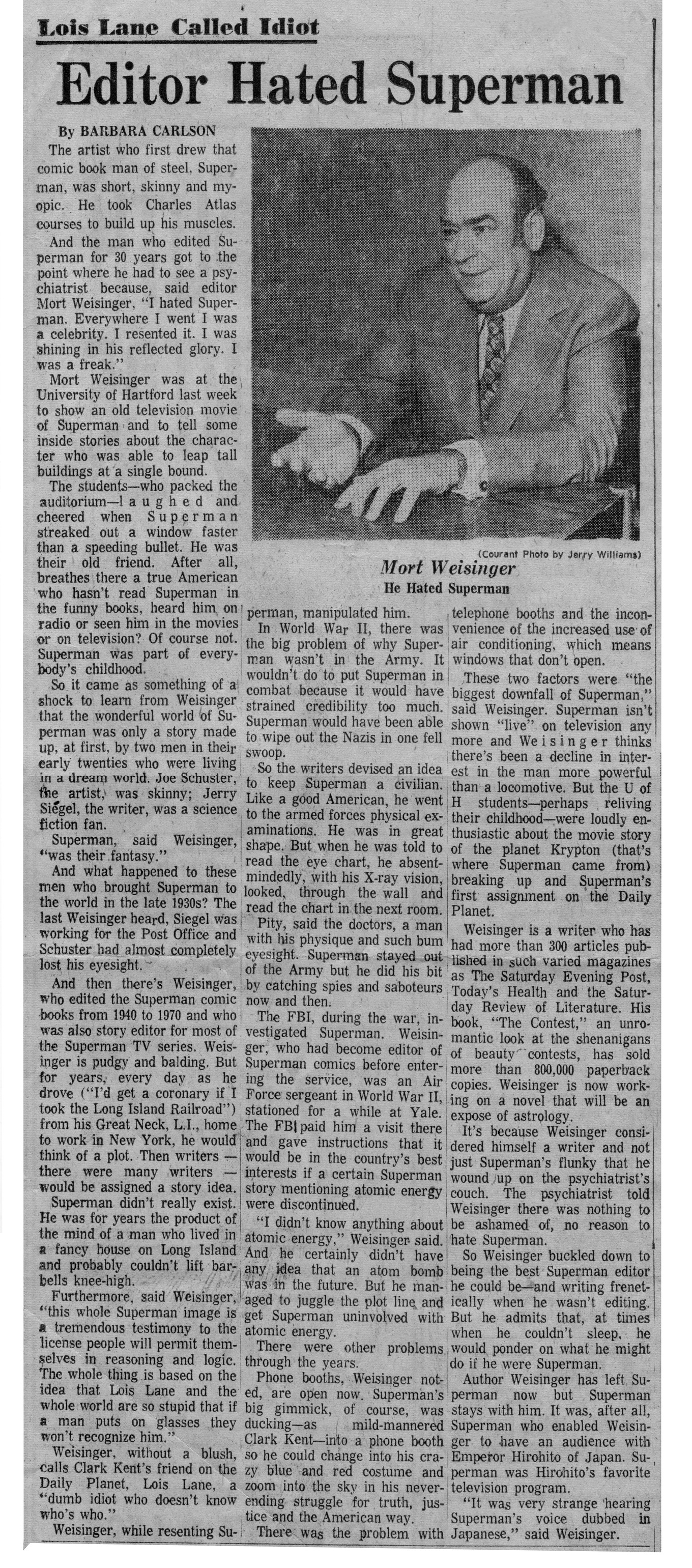 Editor Hated Superman – The Tom Brevoort Experience