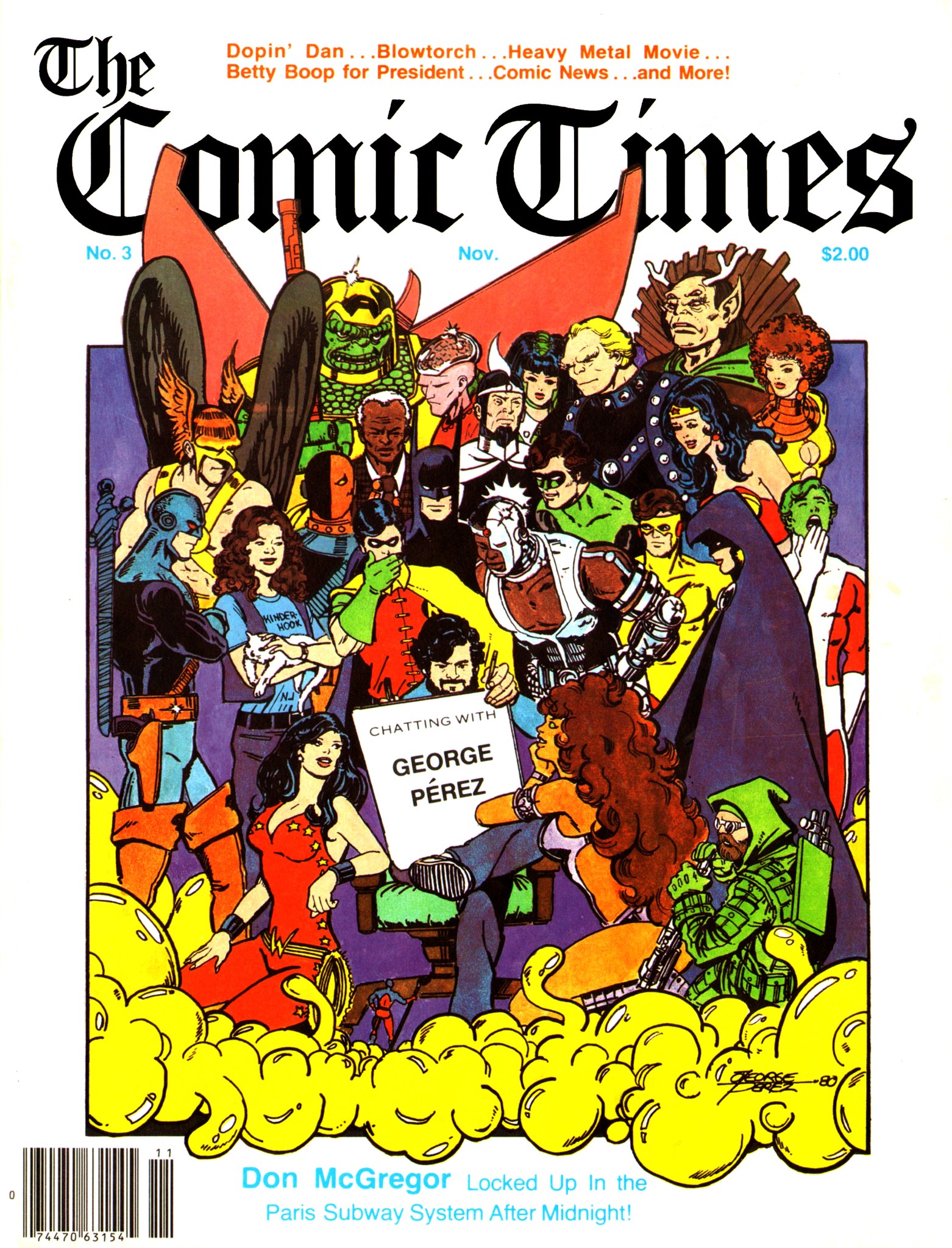 THE COMIC TIMES #3: George Perez Interview – The Tom Brevoort Experience