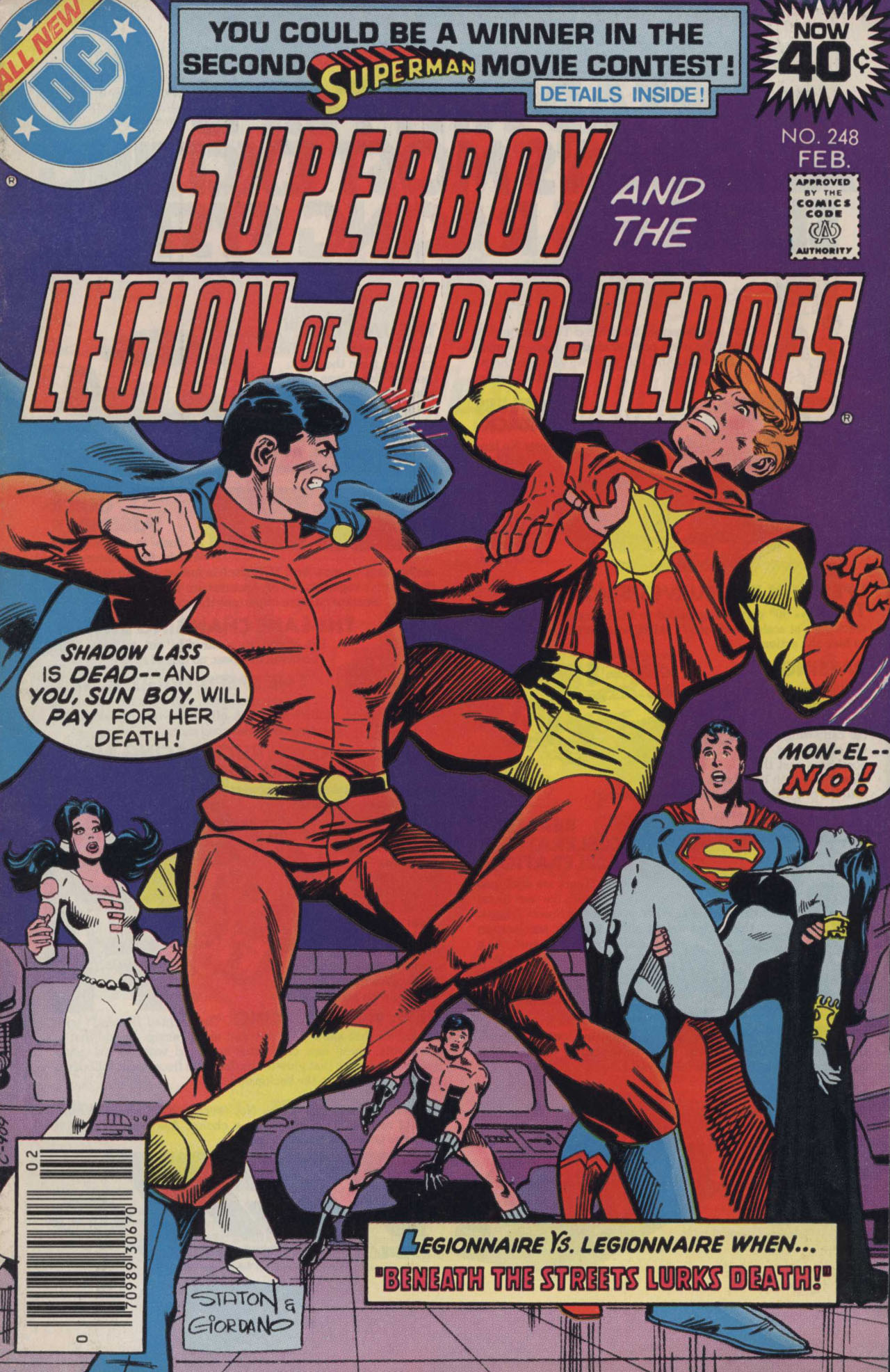 BHOC: SUPERBOY AND THE LEGION OF SUPER HEROES #248 – The Tom Brevoort ...