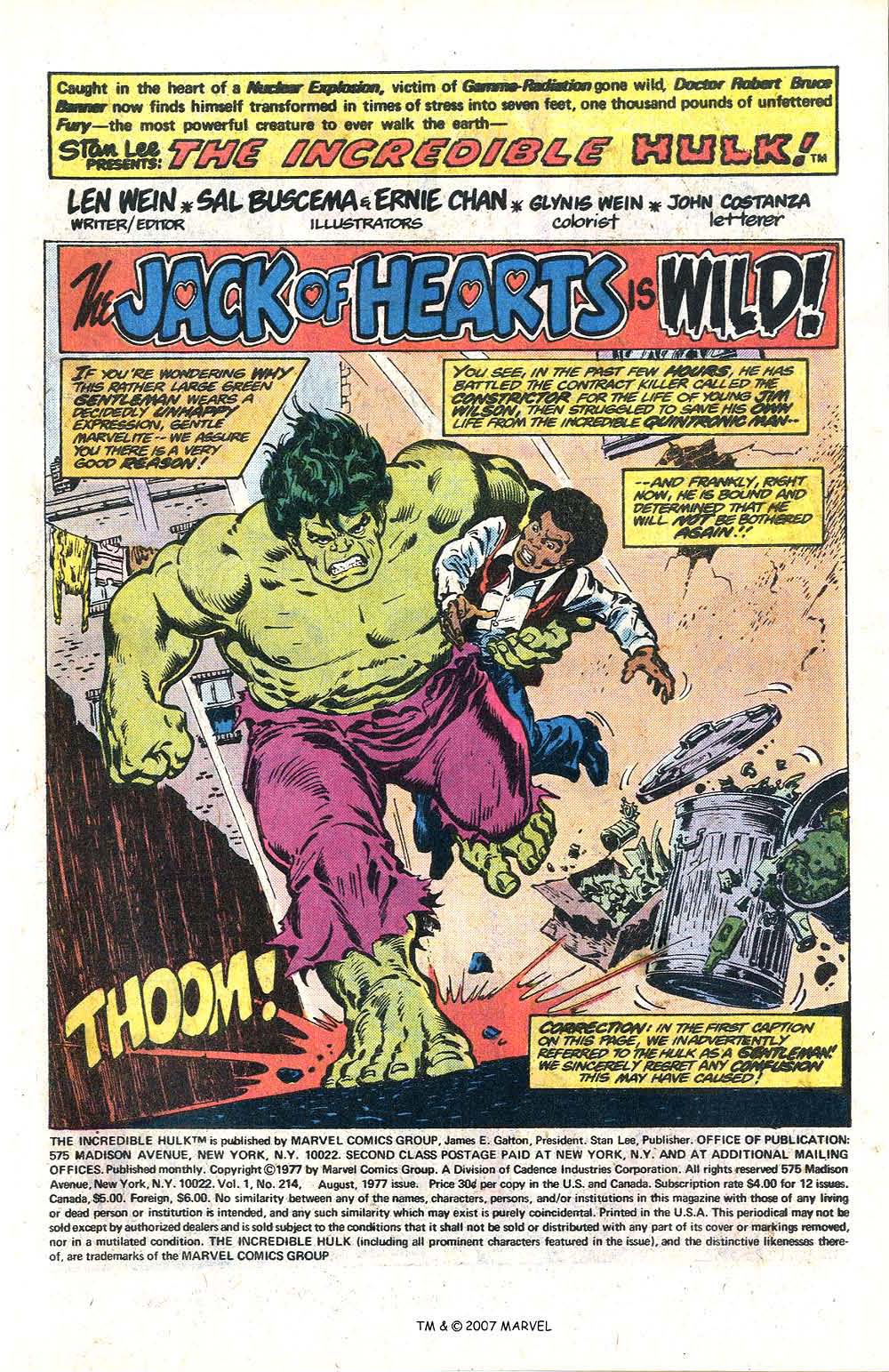 BHOC: INCREDIBLE HULK #214 – The Tom Brevoort Experience