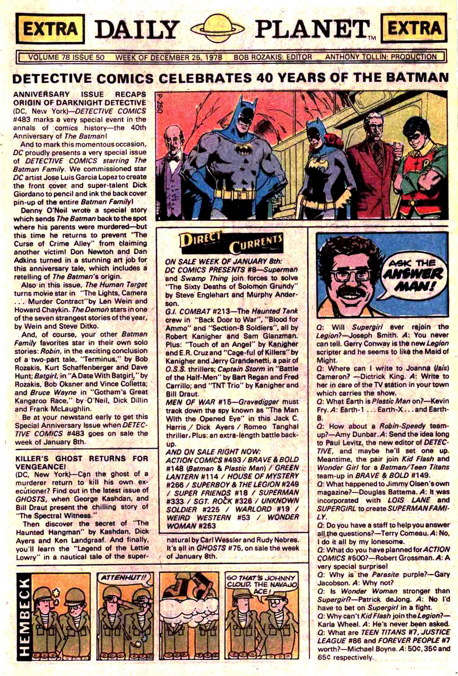BHOC: BRAVE AND THE BOLD #148 – The Tom Brevoort Experience