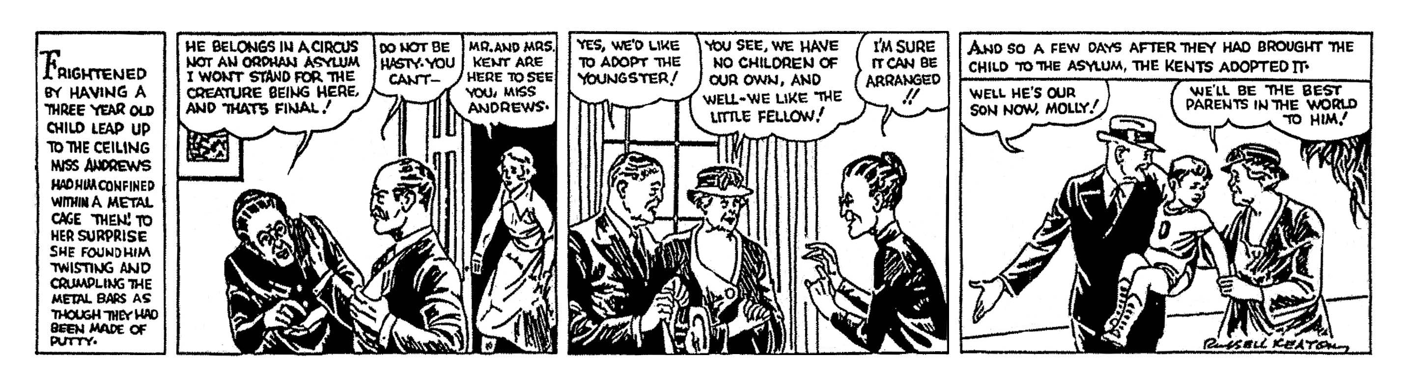 The Seldom-Seen Jerry Siegel & Russell Keaton SUPERMAN samples – The ...