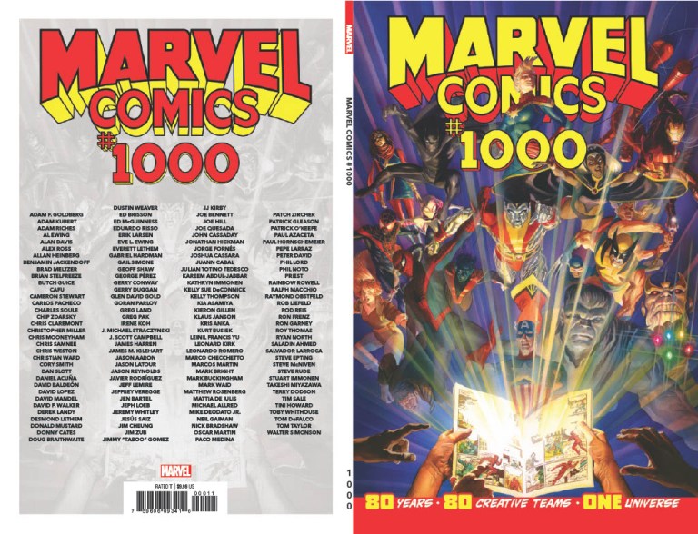 Personal Best: MARVEL COMICS #1000 – The Tom Brevoort Experience