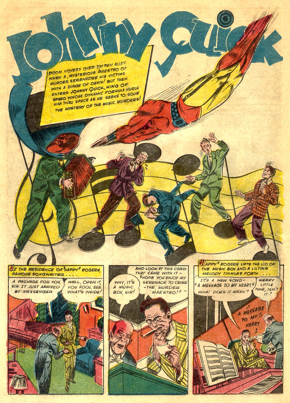 The Second Johnny Quick Story – The Tom Brevoort Experience