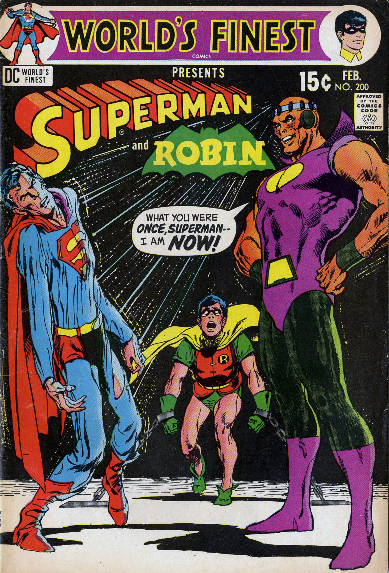 BC: WORLD’S FINEST COMICS #200 – The Tom Brevoort Experience