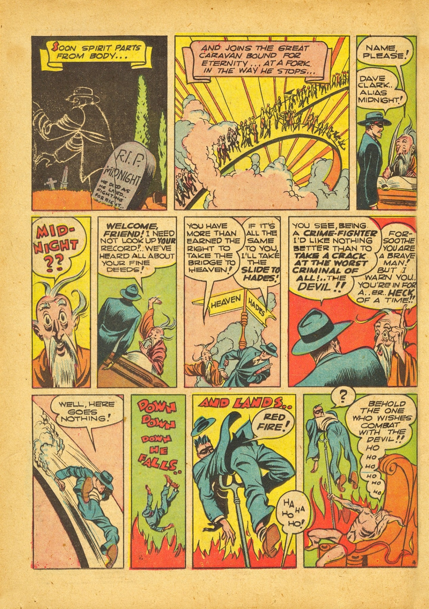 Forgotten Masterpiece: SMASH COMICS #36 and the Death of Midnight – The ...