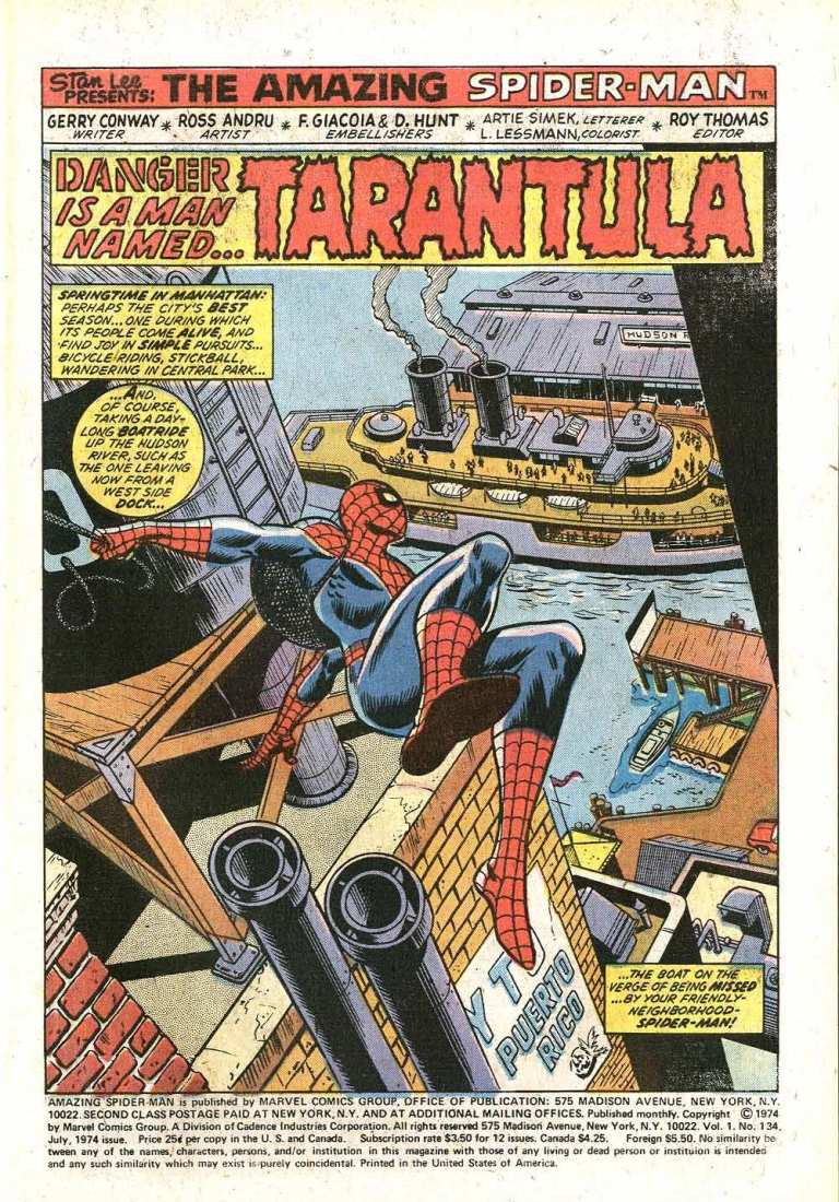 BC: AMAZING SPIDER-MAN #134 – The Tom Brevoort Experience