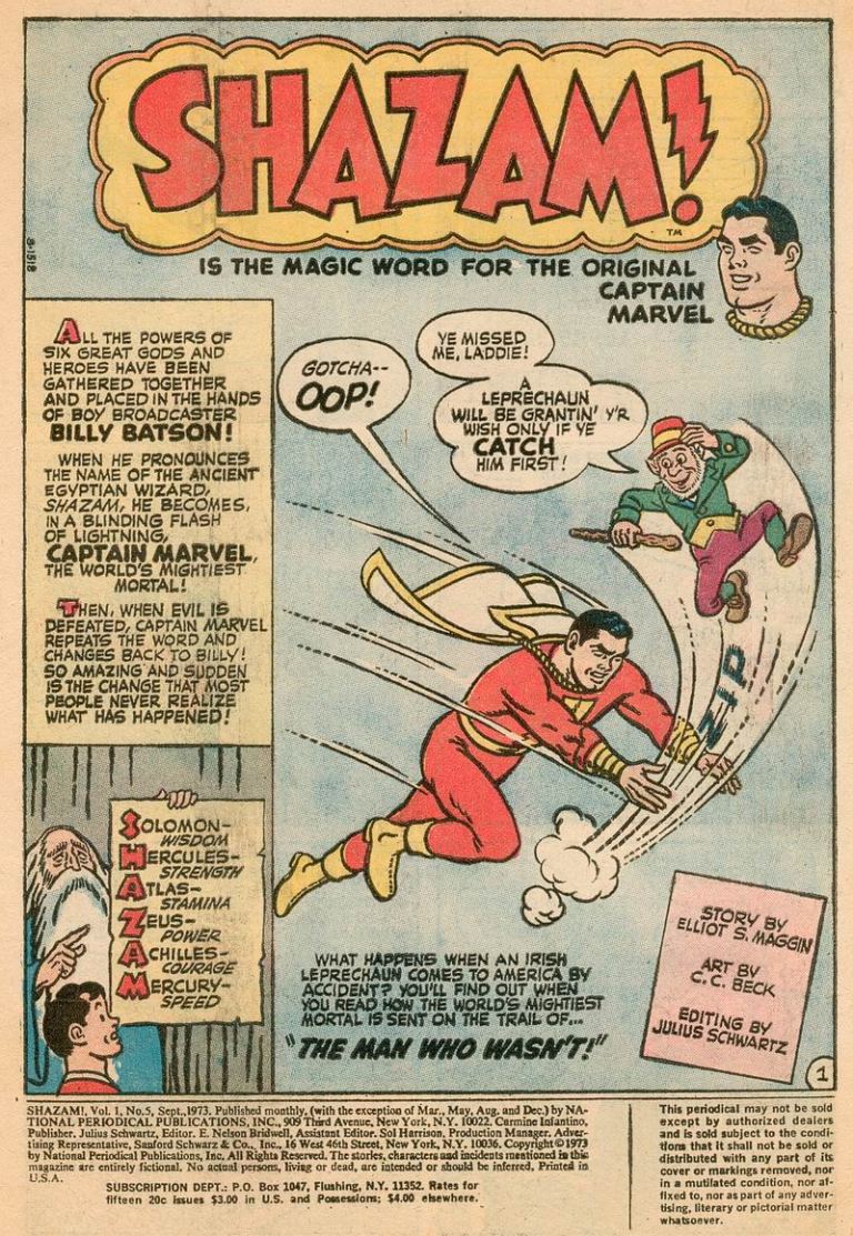 BC: SHAZAM #5 – The Tom Brevoort Experience